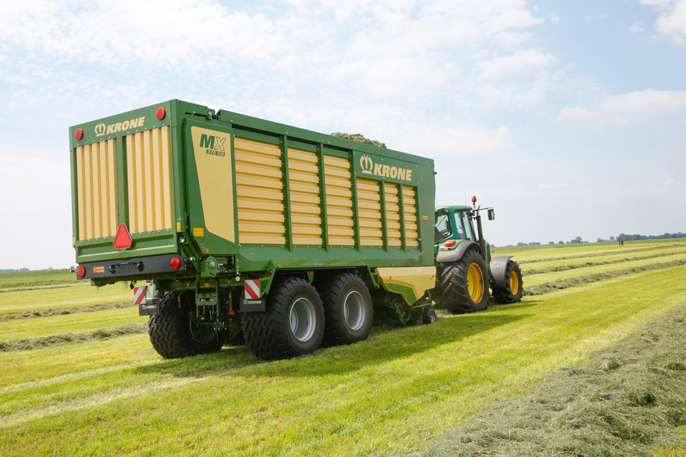 KRONE : Focus sur la nouvelle gamme de remorques autochargeuses MX ...