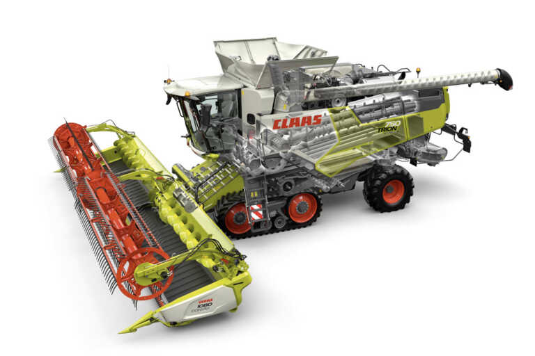 TRION, la nouvelle génération de moissonneuses batteuses Claas – FARM ...