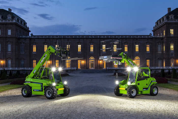Merlo commercialise son chargeur télescopique électrique e-Worker ...