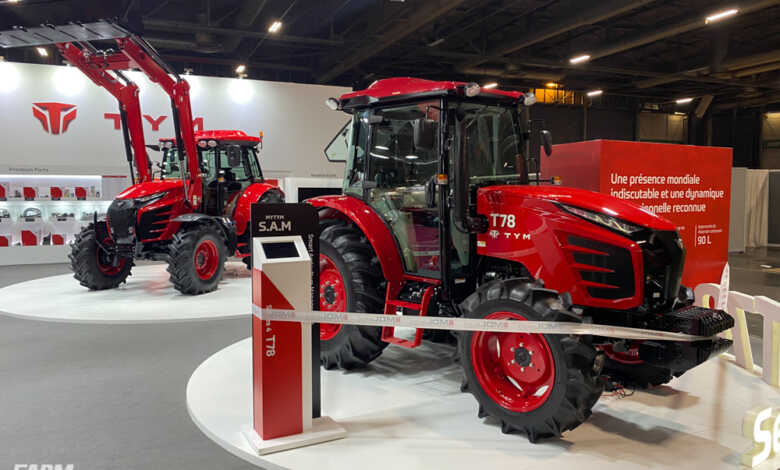 Le coréen TYM présente les tracteurs T68 et T78 – FARM Connexion