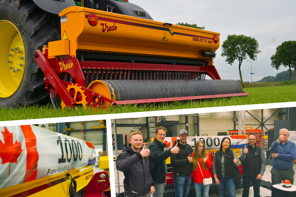 Vredo excelle dans le sursemis – FARM Connexion