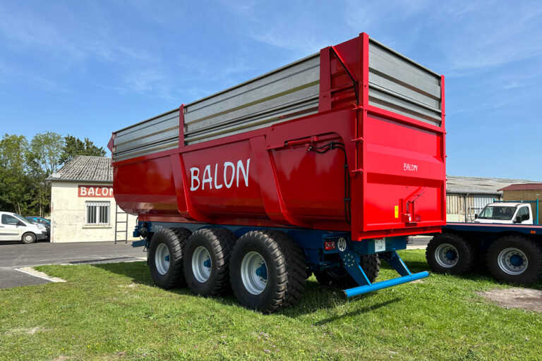 Une caisse originale pour les bennes Balon – FARM Connexion