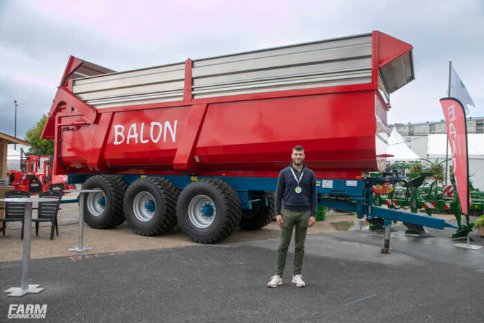 Une caisse originale pour les bennes Balon – FARM Connexion