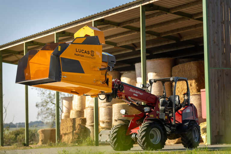 Lucas Raptor Compact, une pailleuse légère – FARM Connexion